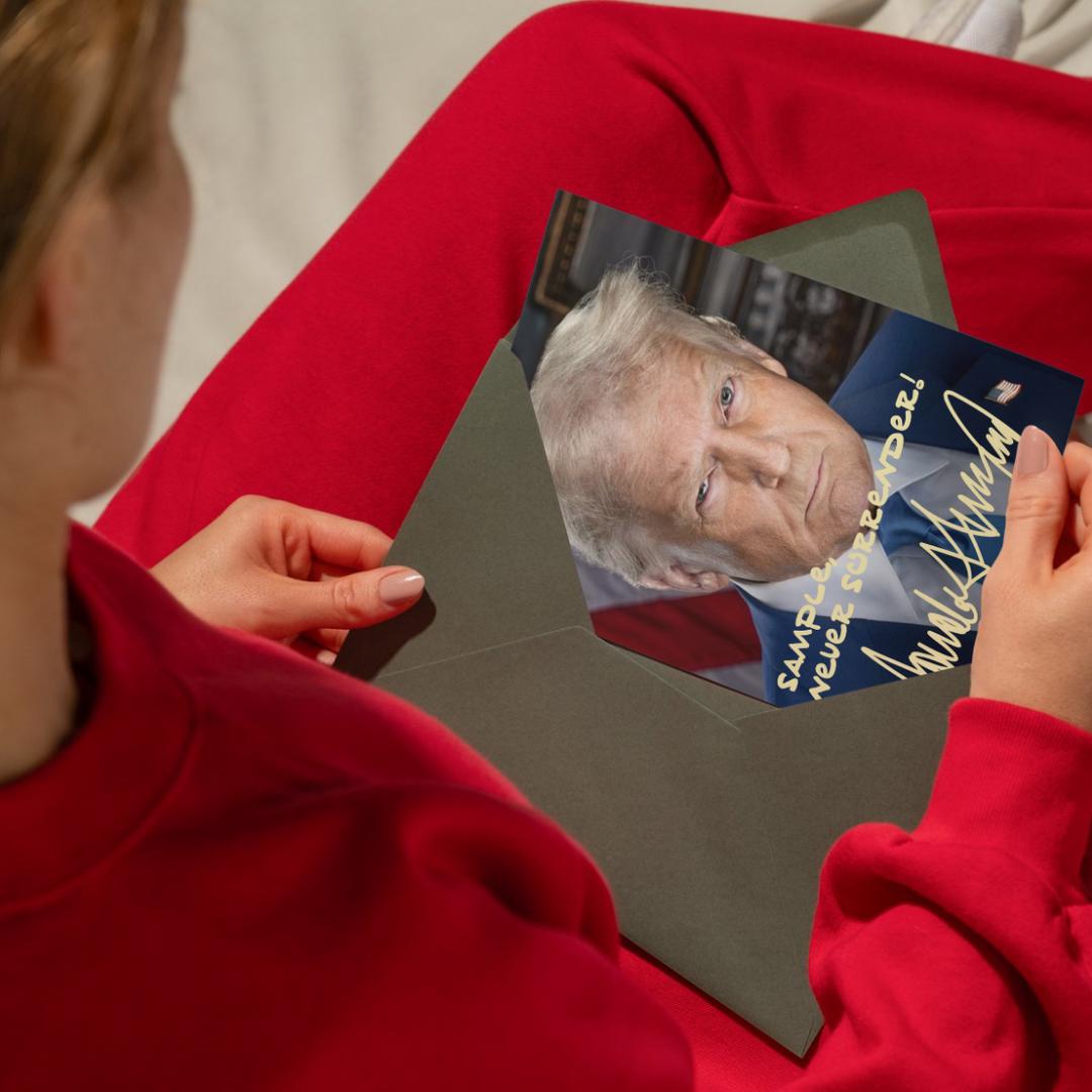 Donald Trump Signed Photo Custom Name - Etsy