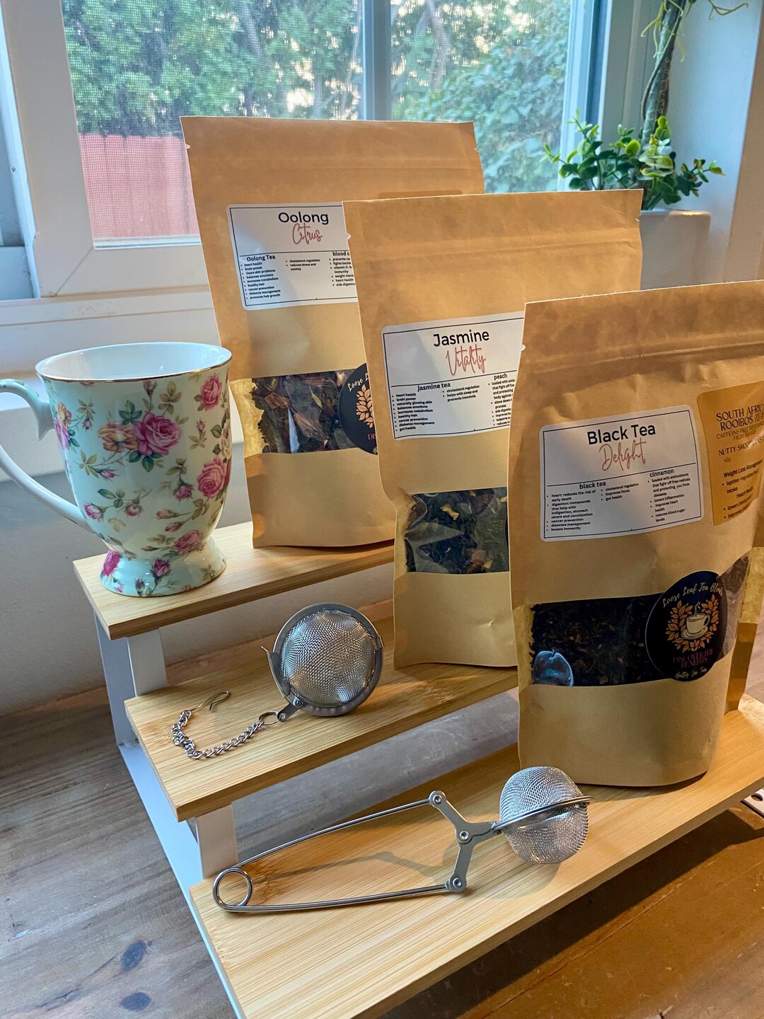 Loose Leaf Blended Teas Botanical Medicinal Weight Loss Heart Health ...