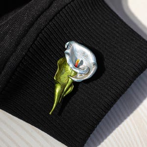 Personalized Birth Flower Pins, Birth Flower Pins, Handmade Flower ...