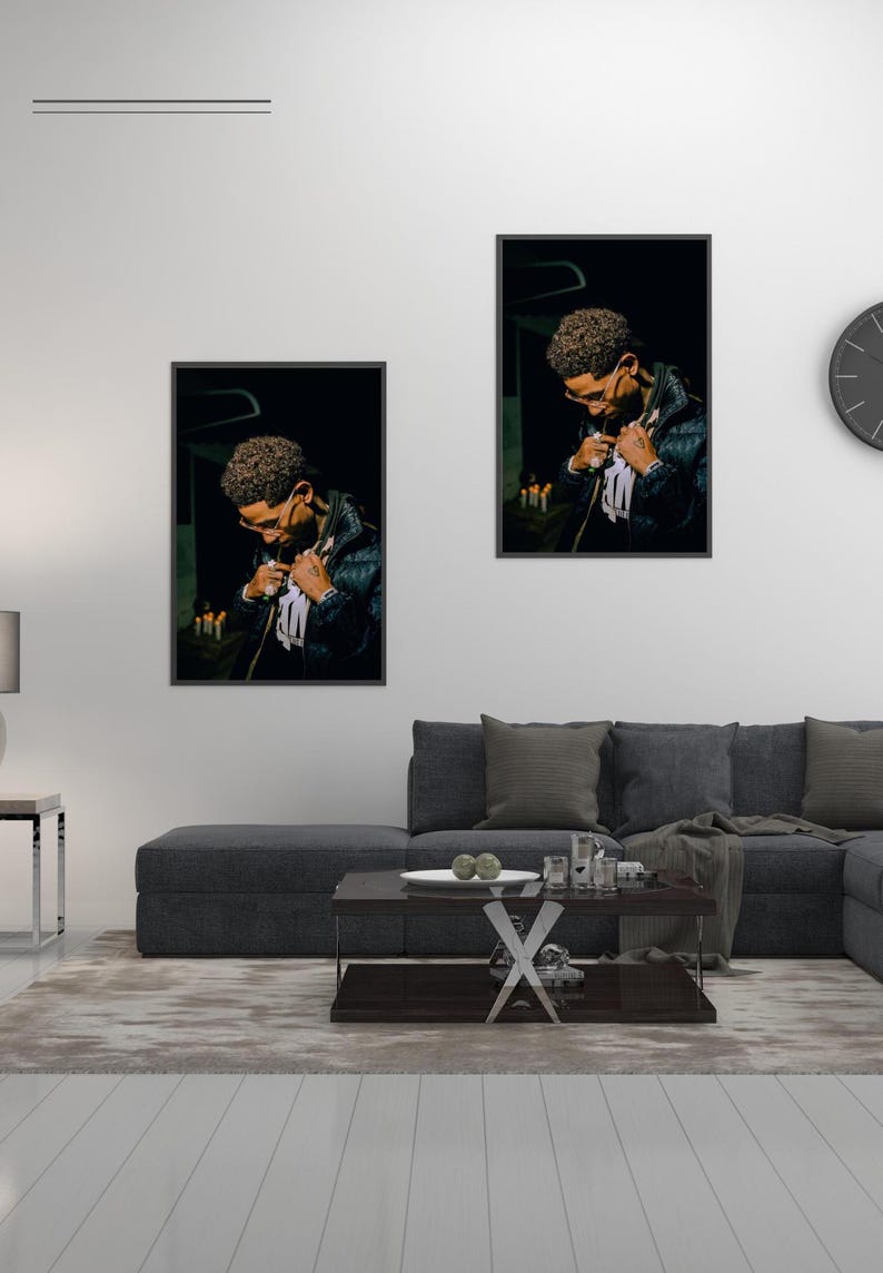 Pnb Rock Digital Poster – Hip-hop Tribute Printable Wall Art for Music ...