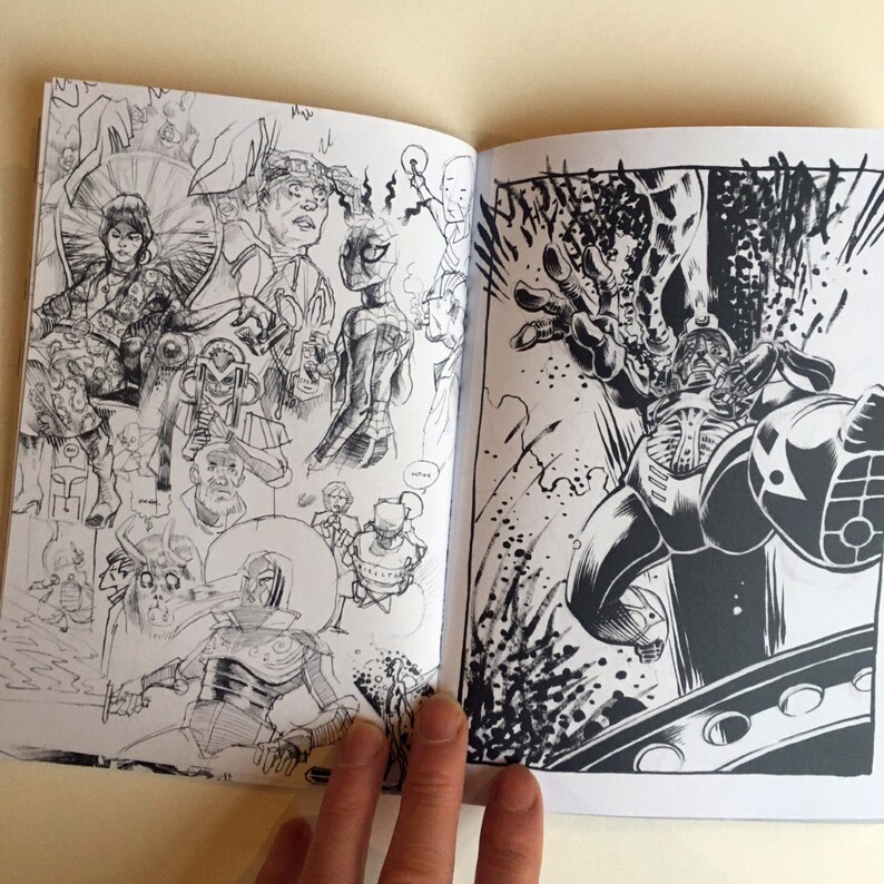 Scratch & Flow - Sketchbook 2019 - Etsy