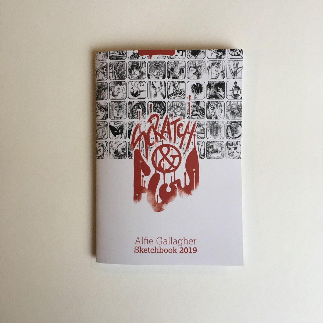 Scratch & Flow - Sketchbook 2019 - Etsy
