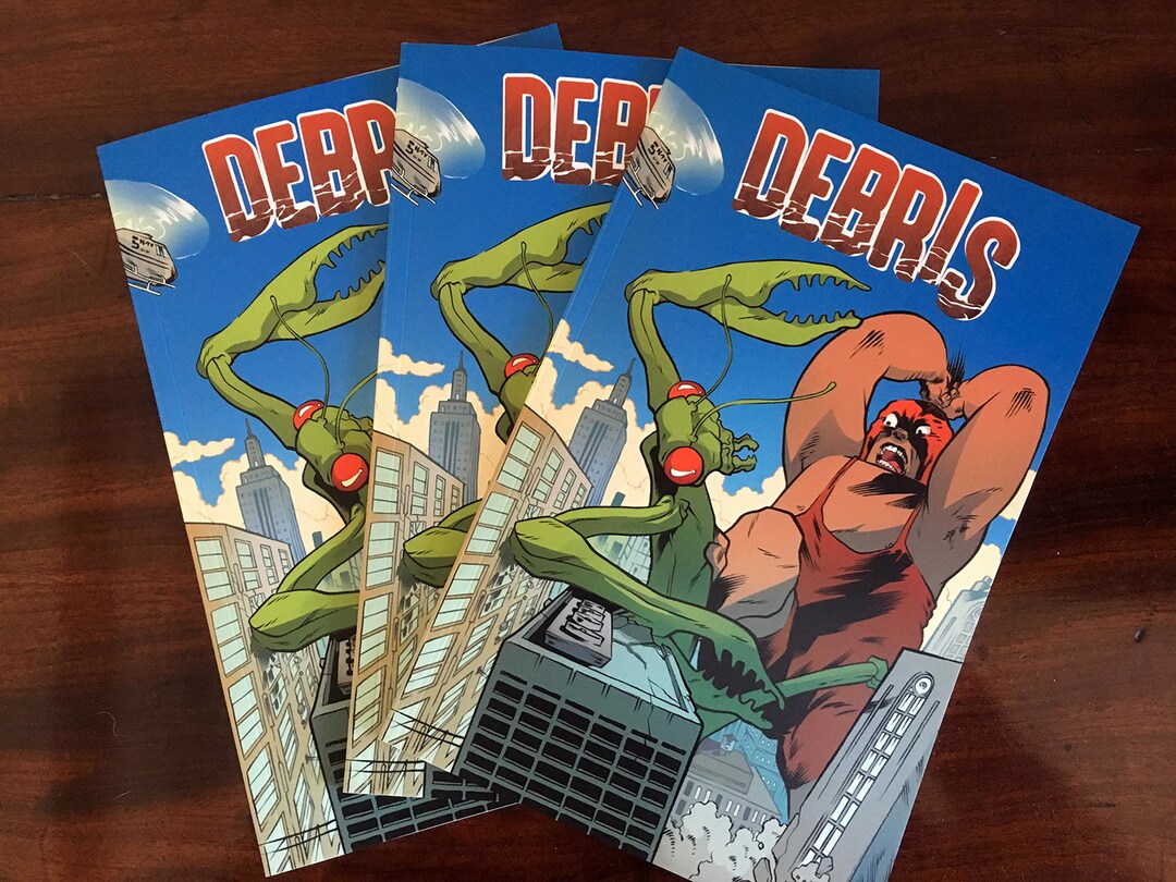 DEBRIS - Short Story Comic Collection - Etsy UK