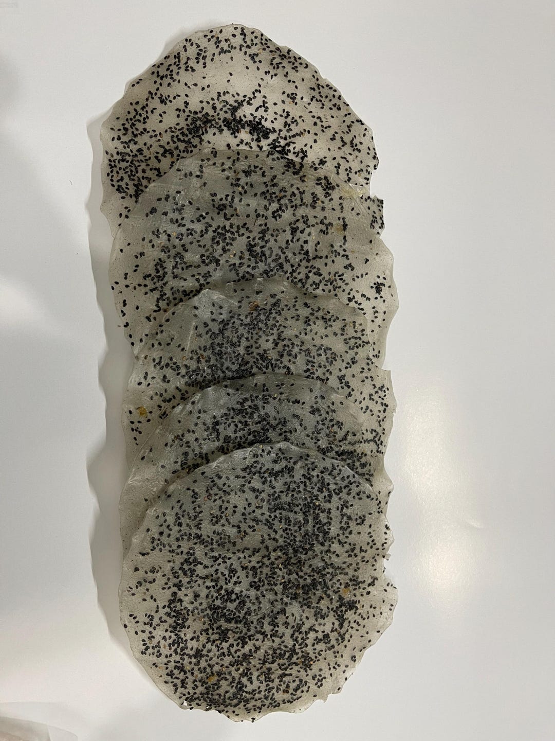 Black Sesame Rice Paper - Etsy