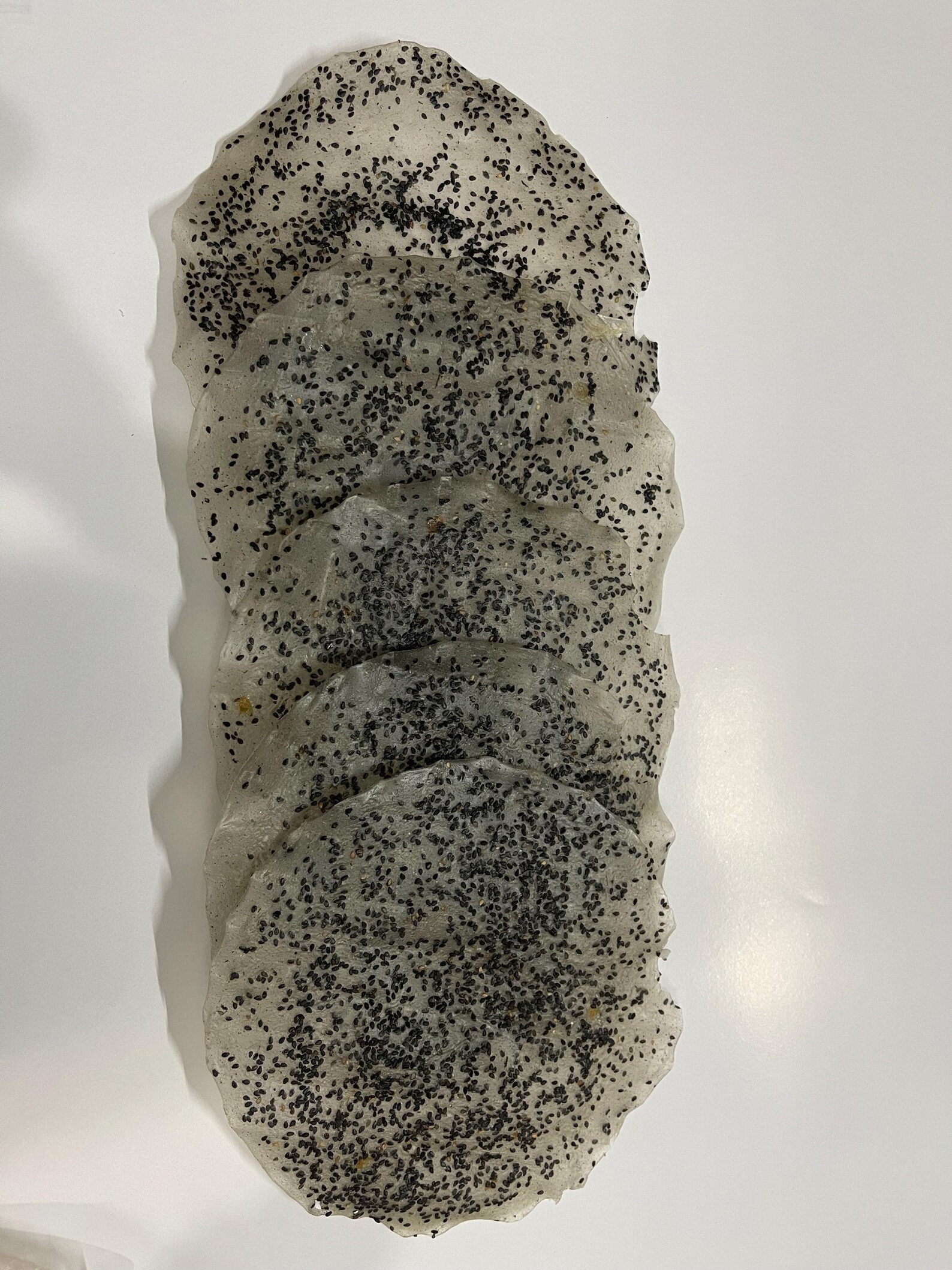 Black Sesame Rice Paper - Etsy