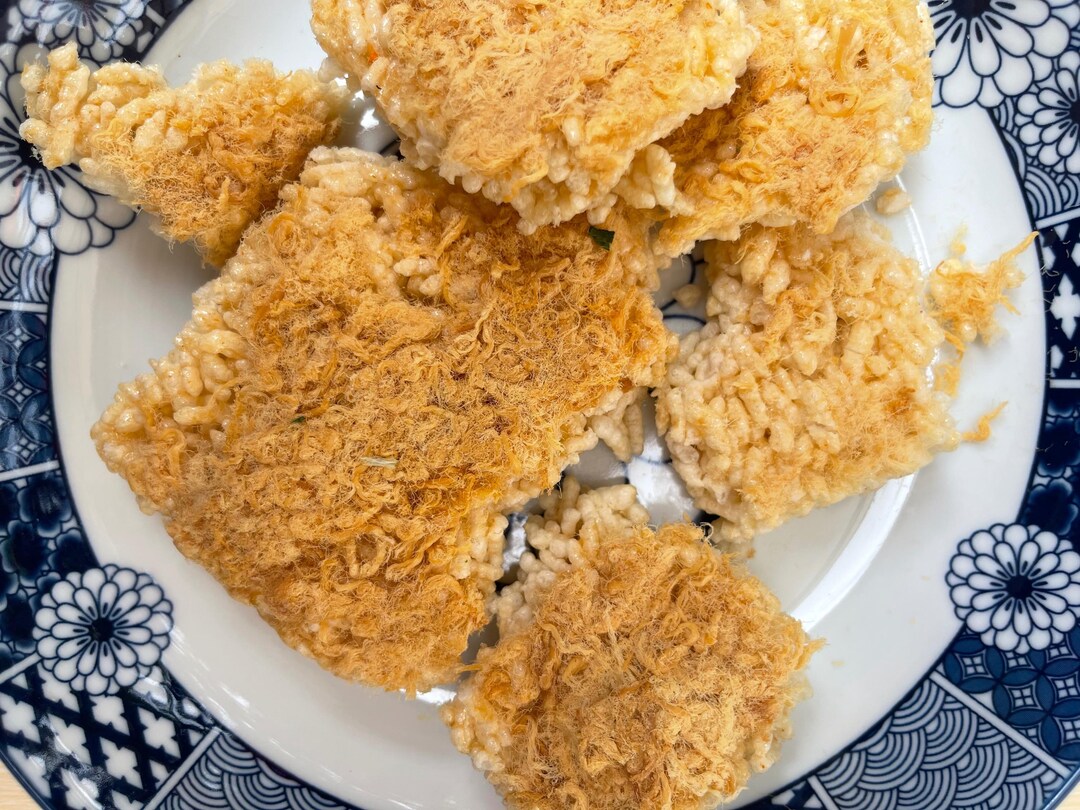 Vietnamese Crispy Sticky Rice With Shredded Pork Floss – Savory ...