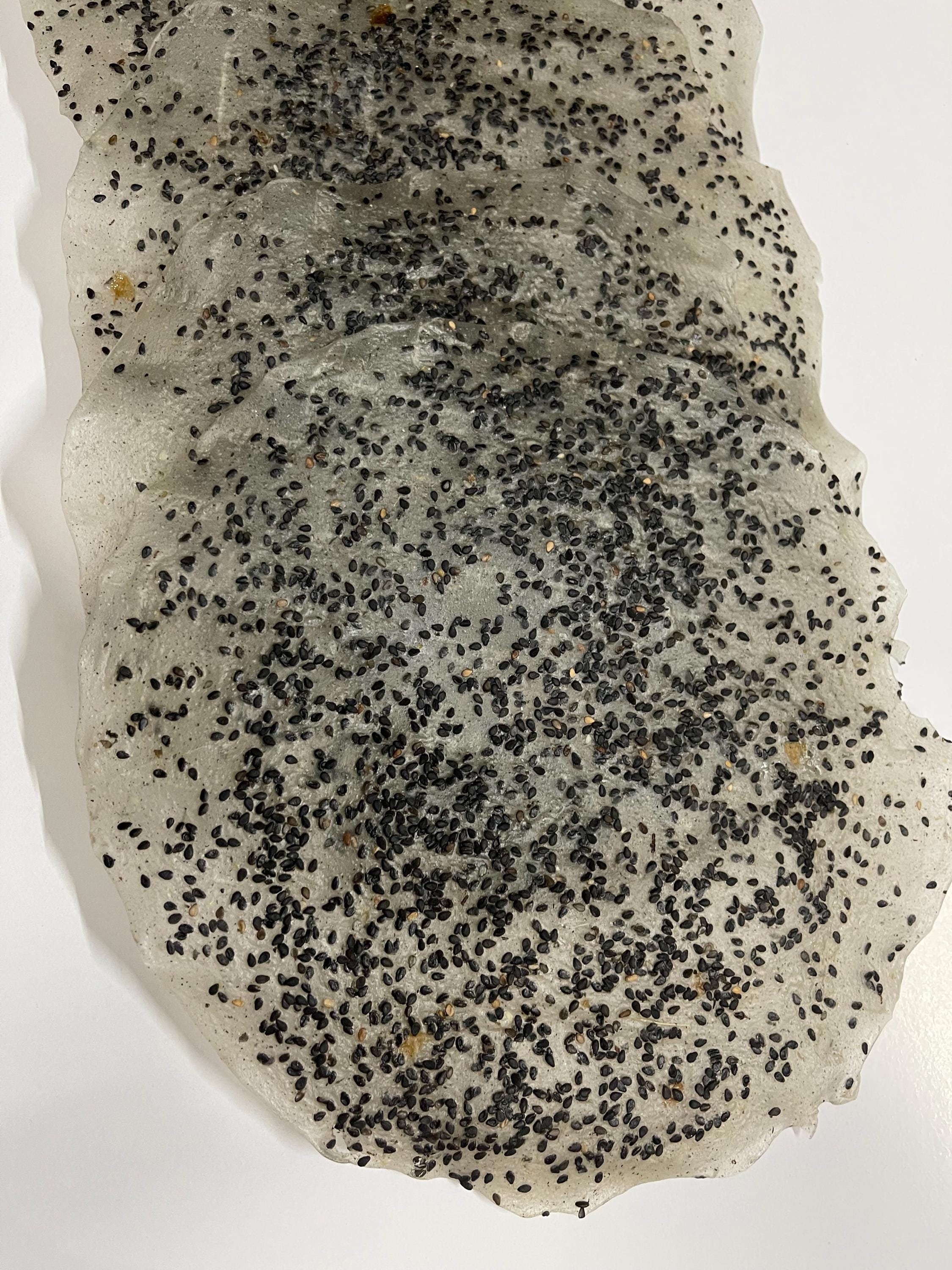 Black Sesame Rice Paper - Etsy