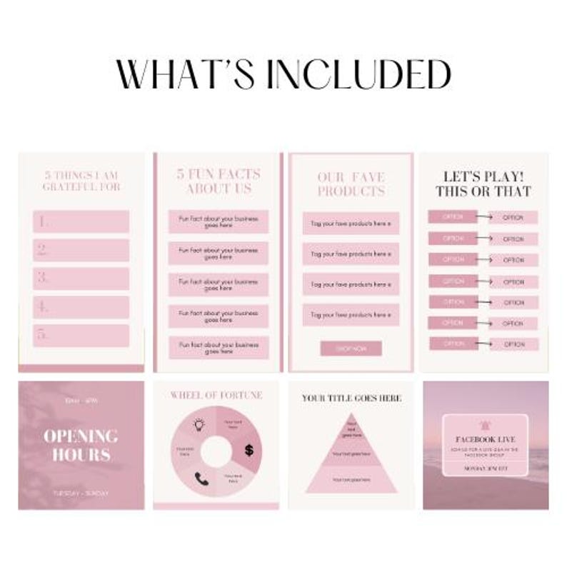 200 Instagram Template Bundle, 100 Instagram Story Templates Canva, 100 ...