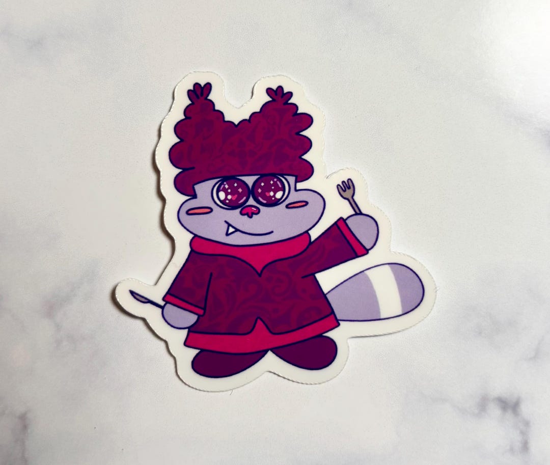 Chowder Sticker, Cartoon Network Sticker, Kawaii Sticker, Anime Sticker ...