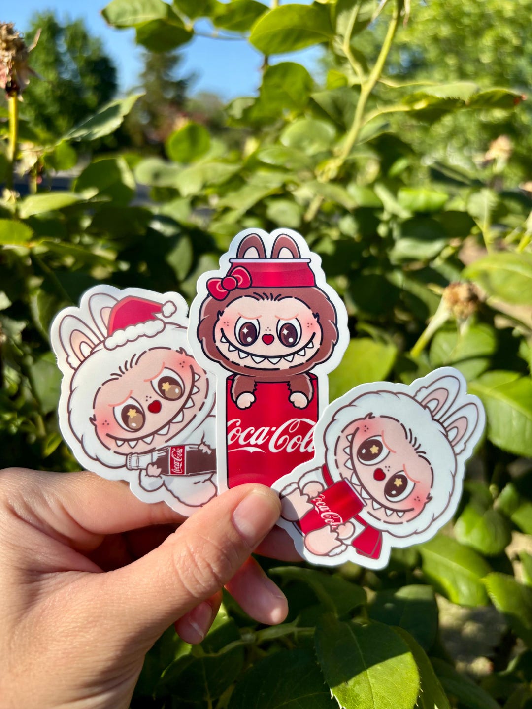 Labubu Stickers the Monsters Coca Cola Series|labubu Sticker|phone ...