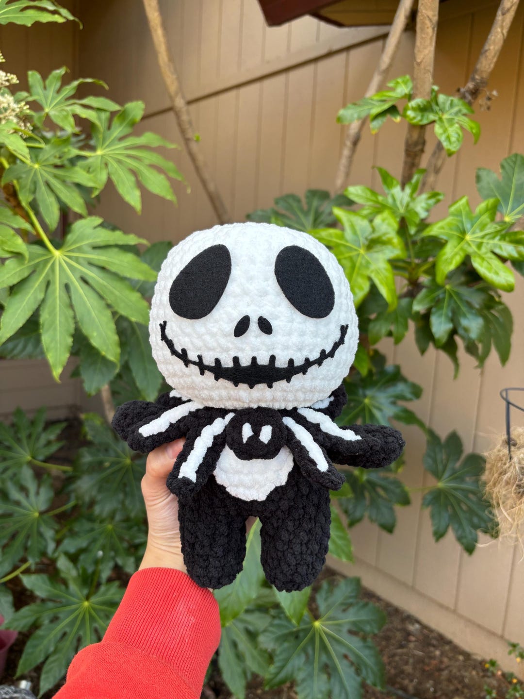 Jack Skellington Crochet Plushie, Movie Character Plushie, Crochet ...