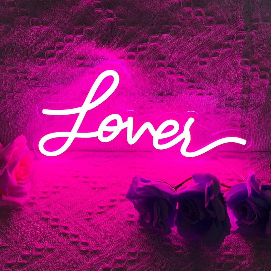 USB Lover Neon Sign, Wedding LED Neon Sign ,wedding Bridal Shower Party ...