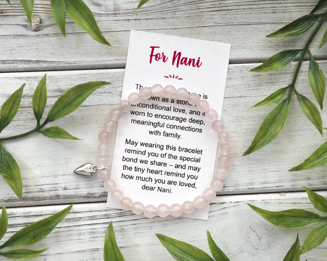 Nani Gift Bracelet – With Meaningful Message Card and Gift Box - Etsy