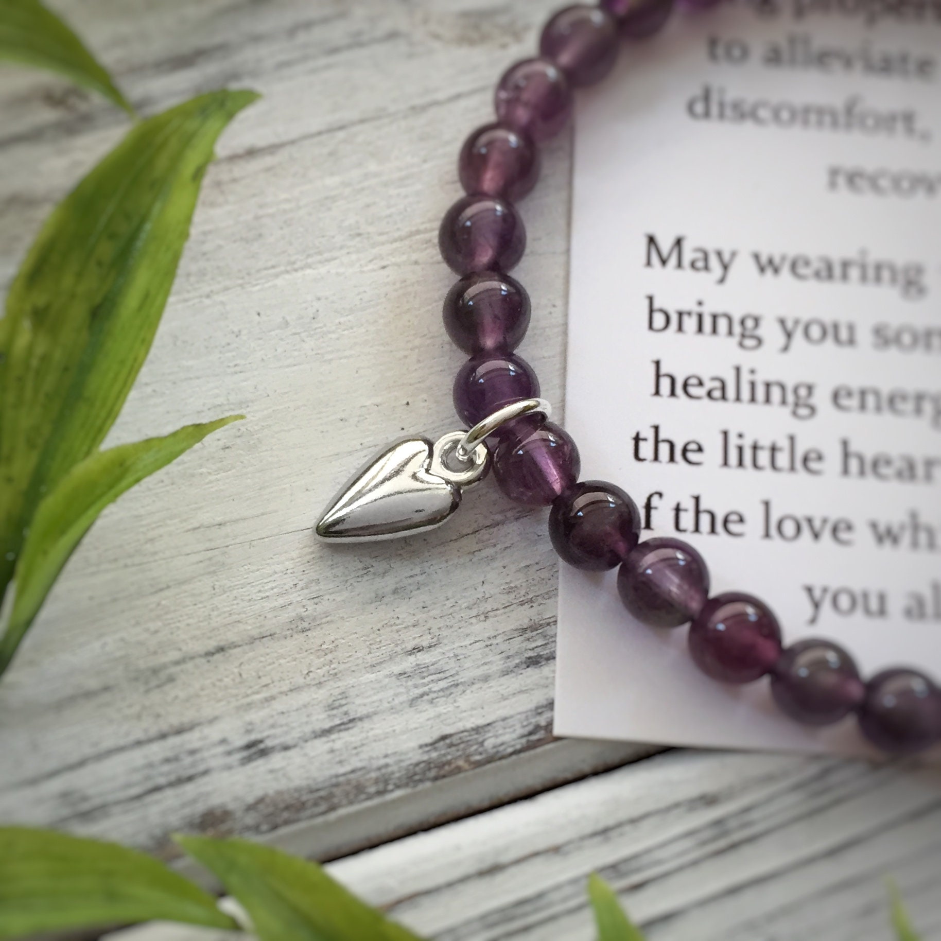 Get Well Soon Gift for Women – Bracelet With Sweet Message Card, Box ...