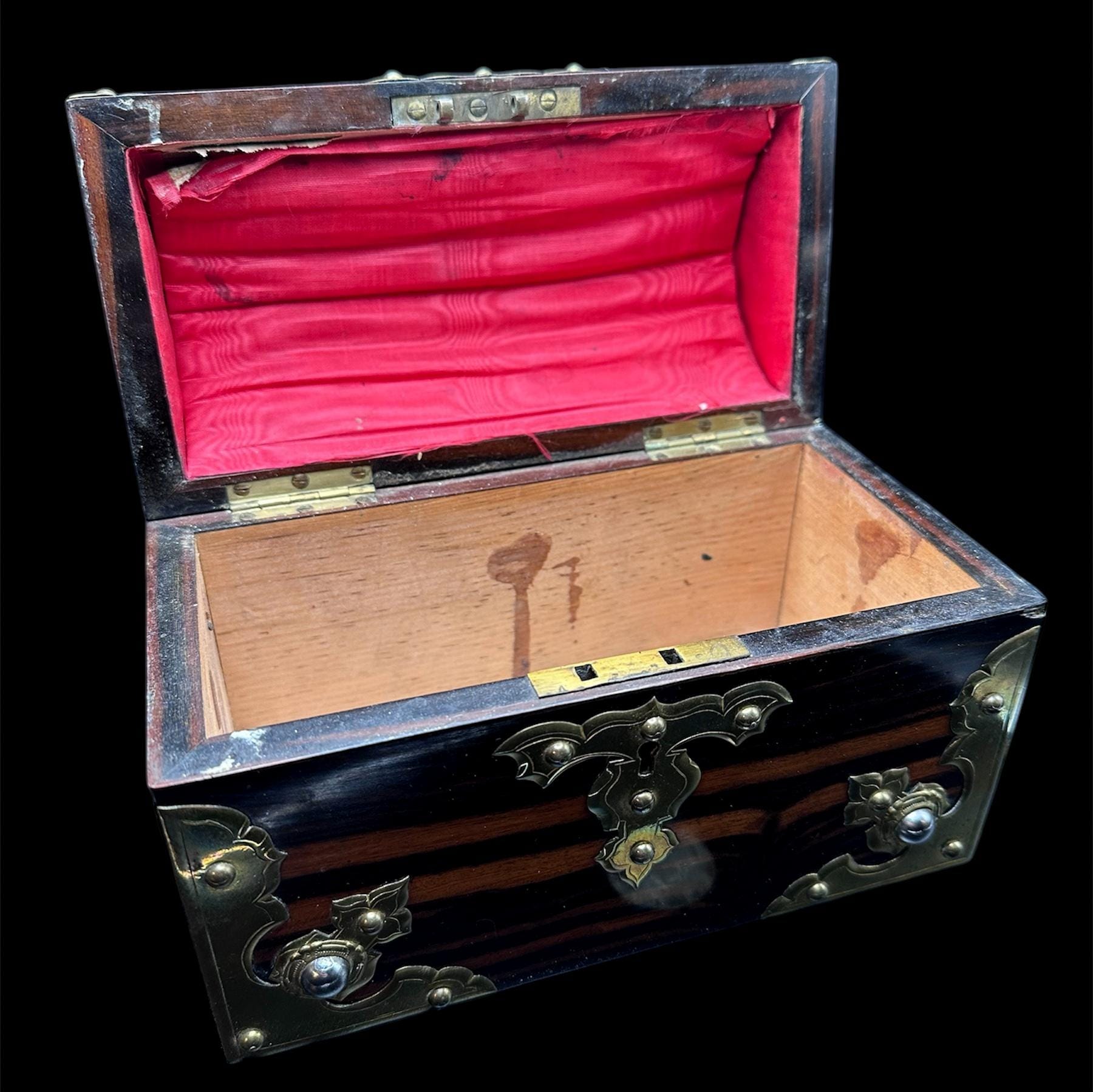Victorian Coromandel Stationary Box - Etsy