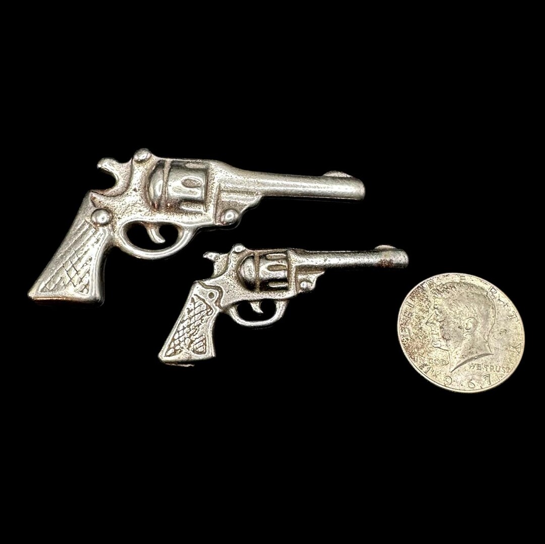 Two Miniature Steel Toy Pistols 1920's 1930's - Etsy
