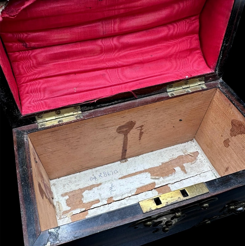 Victorian Coromandel Stationary Box - Etsy