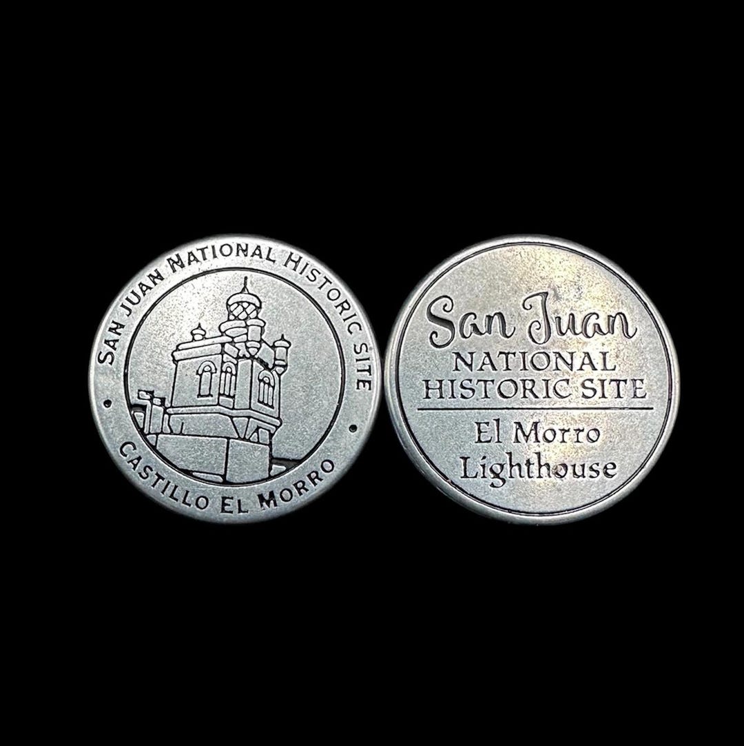 San Juan Puerto Rico NPS Token Elo Morro Lighthouse - Etsy
