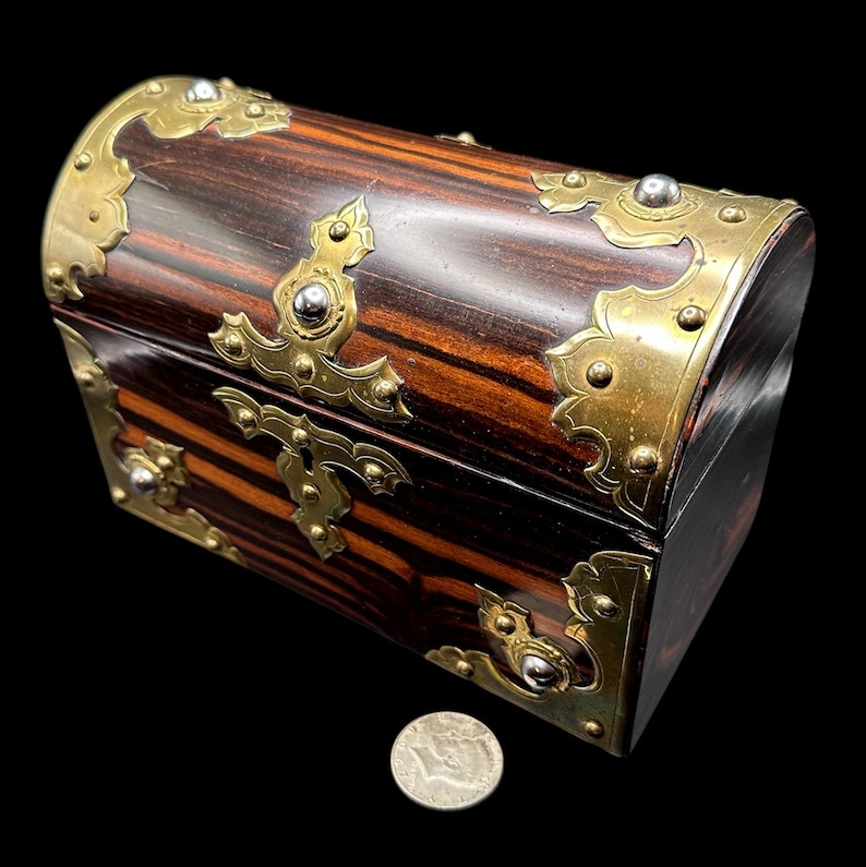 Victorian Coromandel Stationary Box - Etsy