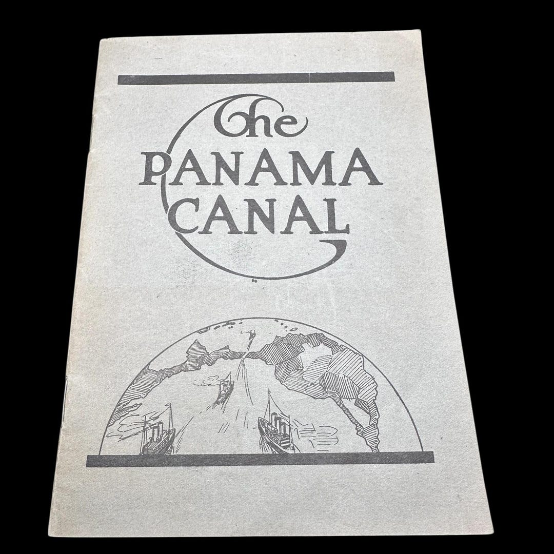 1915 the Panama Canal Guide, Hudson's Bay Company History - Etsy