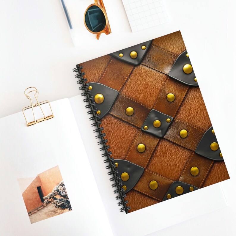 Personalized Viking Armor Print Notebook – Medieval D&D Journal ...