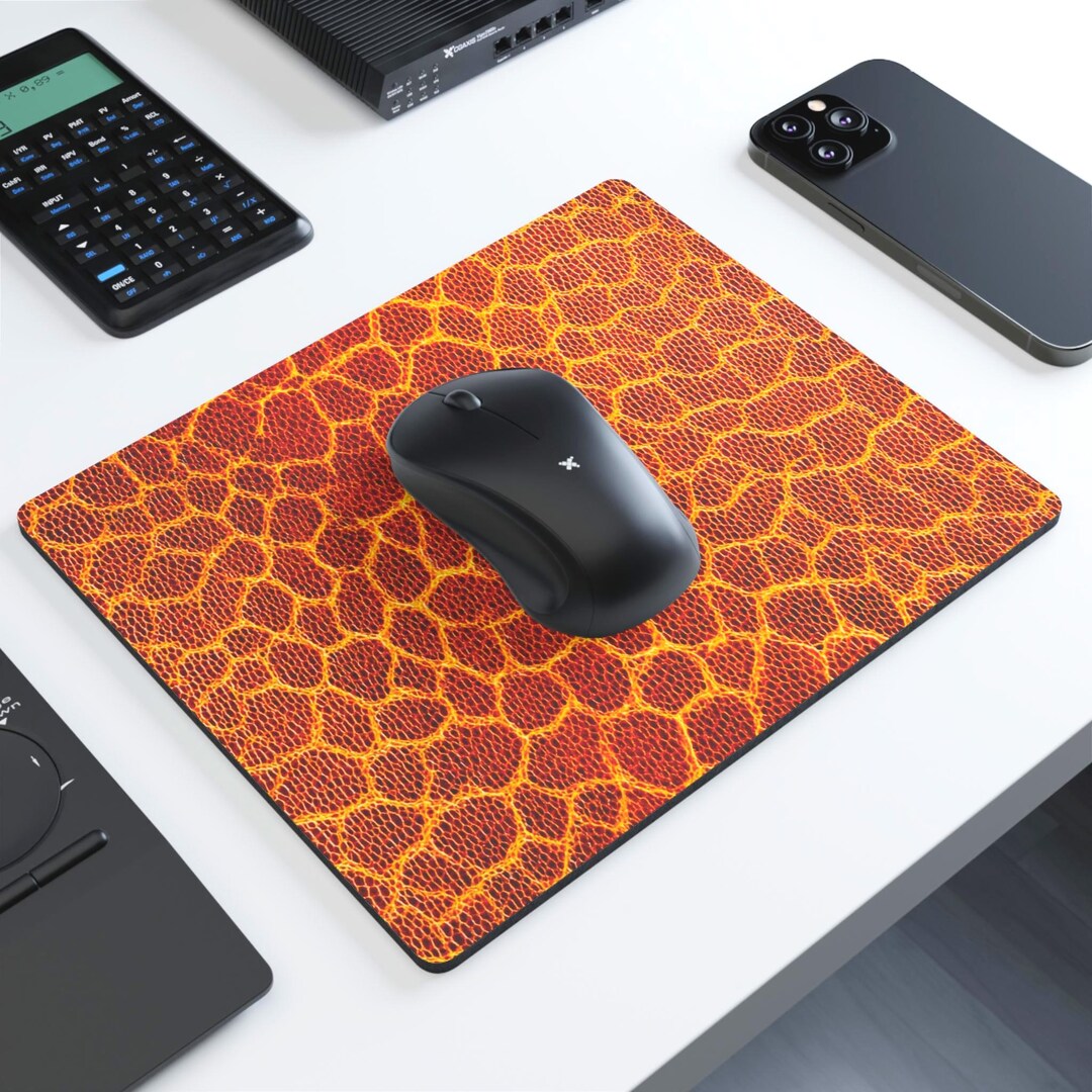 Personalized Giraffe Mouse Pad-custom Name Animal Print Desk Mat-safari ...