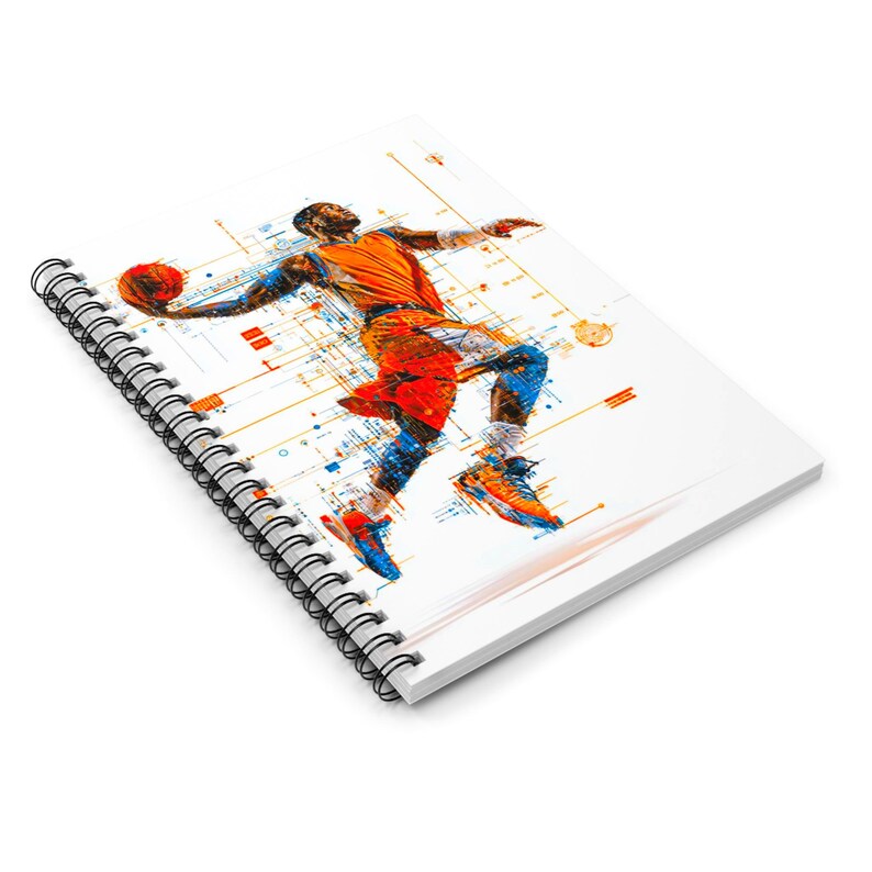 Personalized Basketball Notebook-custom Name Gift for Athletes-teen ...