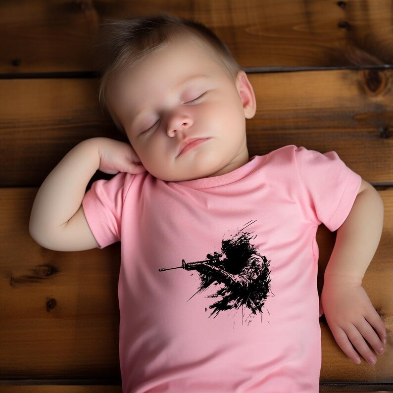 Sniper Rifle Soldier Man Scout Army PNG File Printable Design Template ...