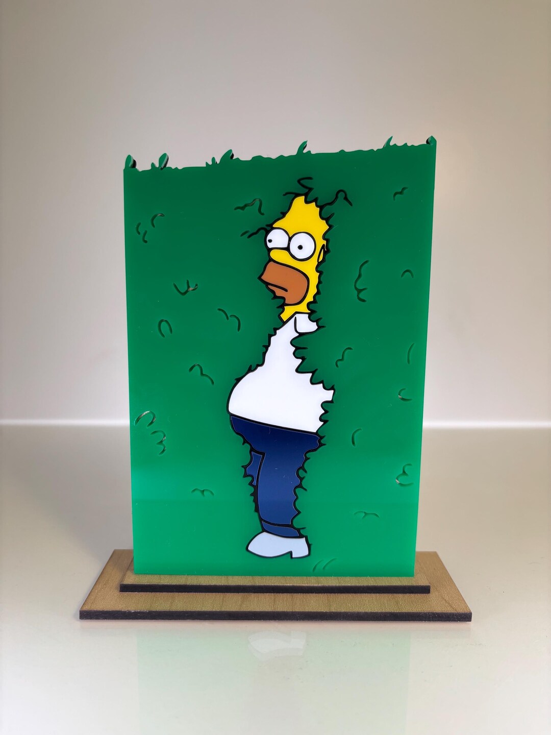 Homer Bush Meme Acrylic Desk Stand – Funny Geek Decor - Etsy