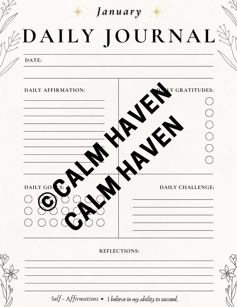 Mental Health Journal, Self-care Planner, Gratitude Journal ...