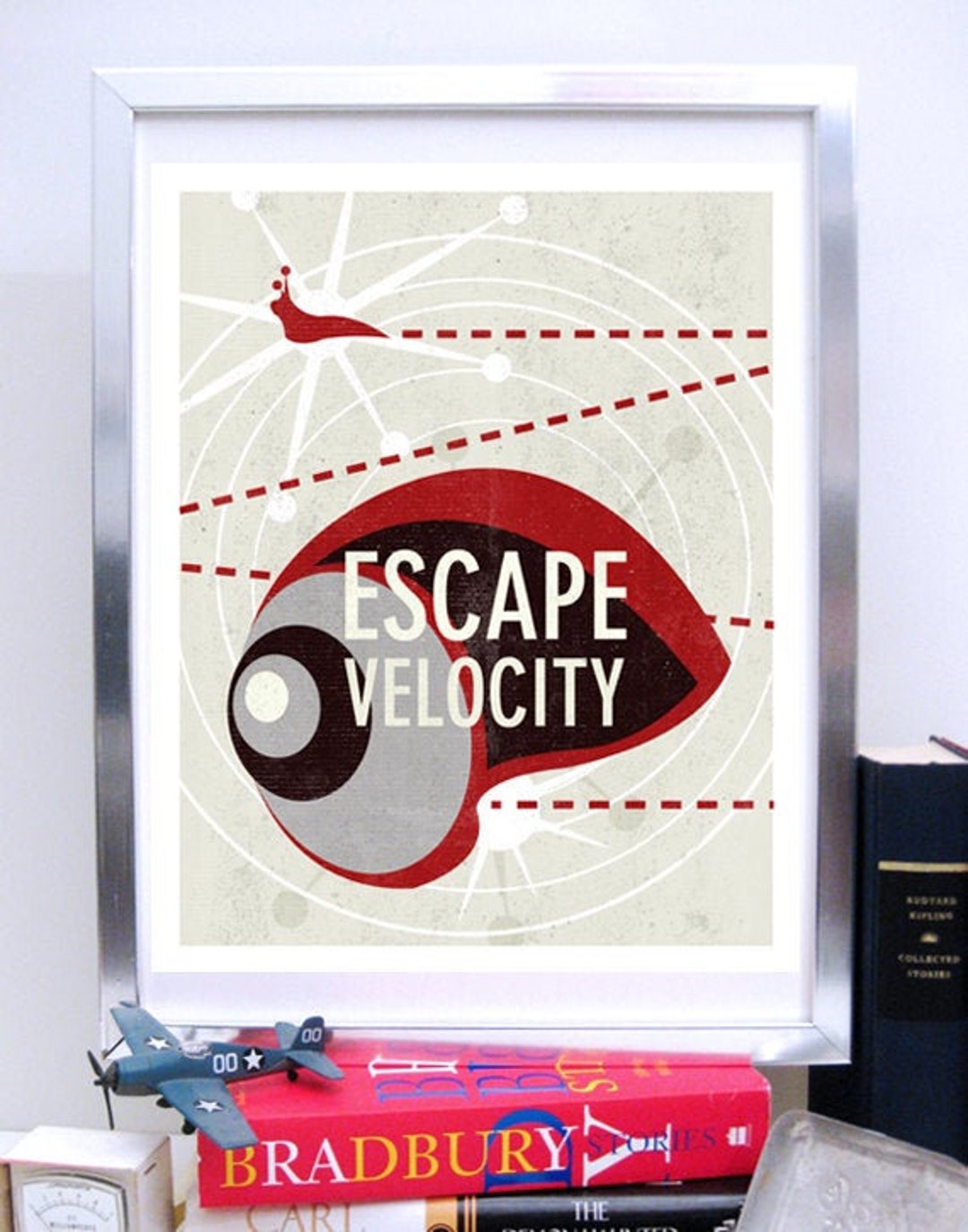 11x14 Science Poster Art Print Original Science Illustration Escape ...