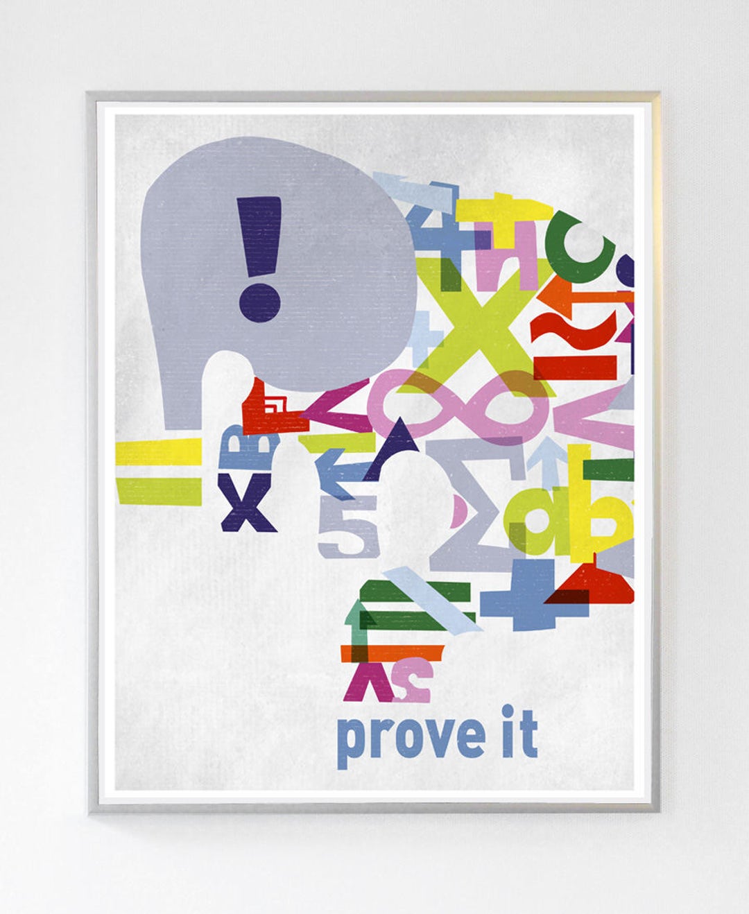 11x14 Prove It, Science Poster Art Print, Original Illustration ...