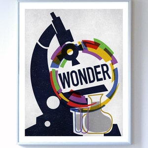 11 X 14 Wonder Science Poster Art Print Wall Art Stellar | Etsy