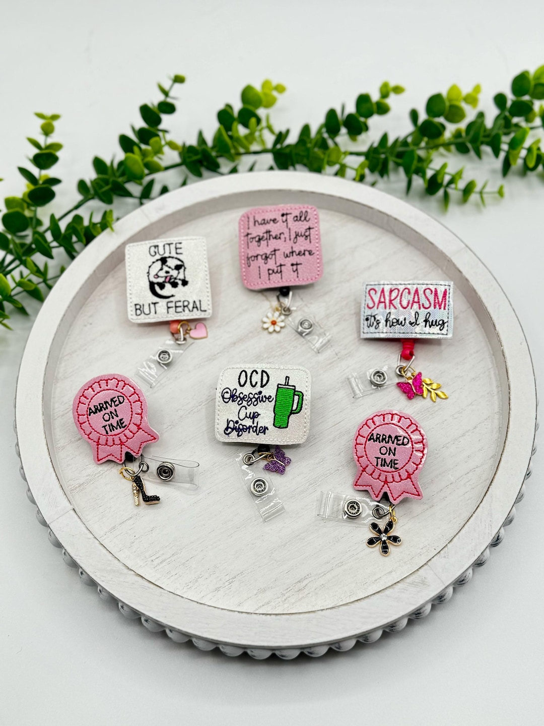 Badge Clip, Badge Reel, Funny, Funny Badge Clip, Funny Badge Reel ...