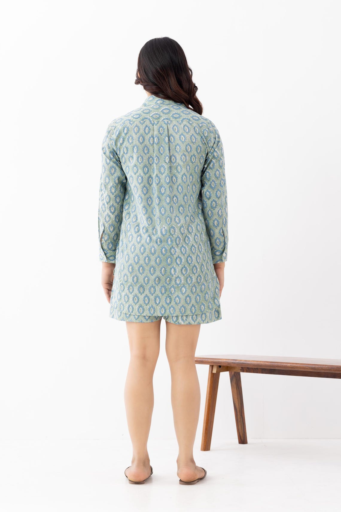 Mayuri | Block Printed Cotton Co-ord Set | Women’s Summer Shirt ...