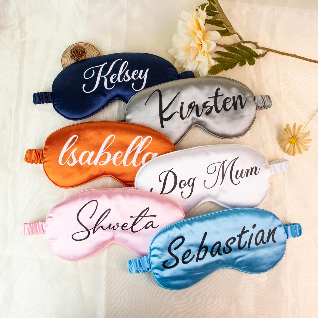 Sleepover Party Eye Masks, Sleep Mask, Slumber Party Favours, Bachelor ...