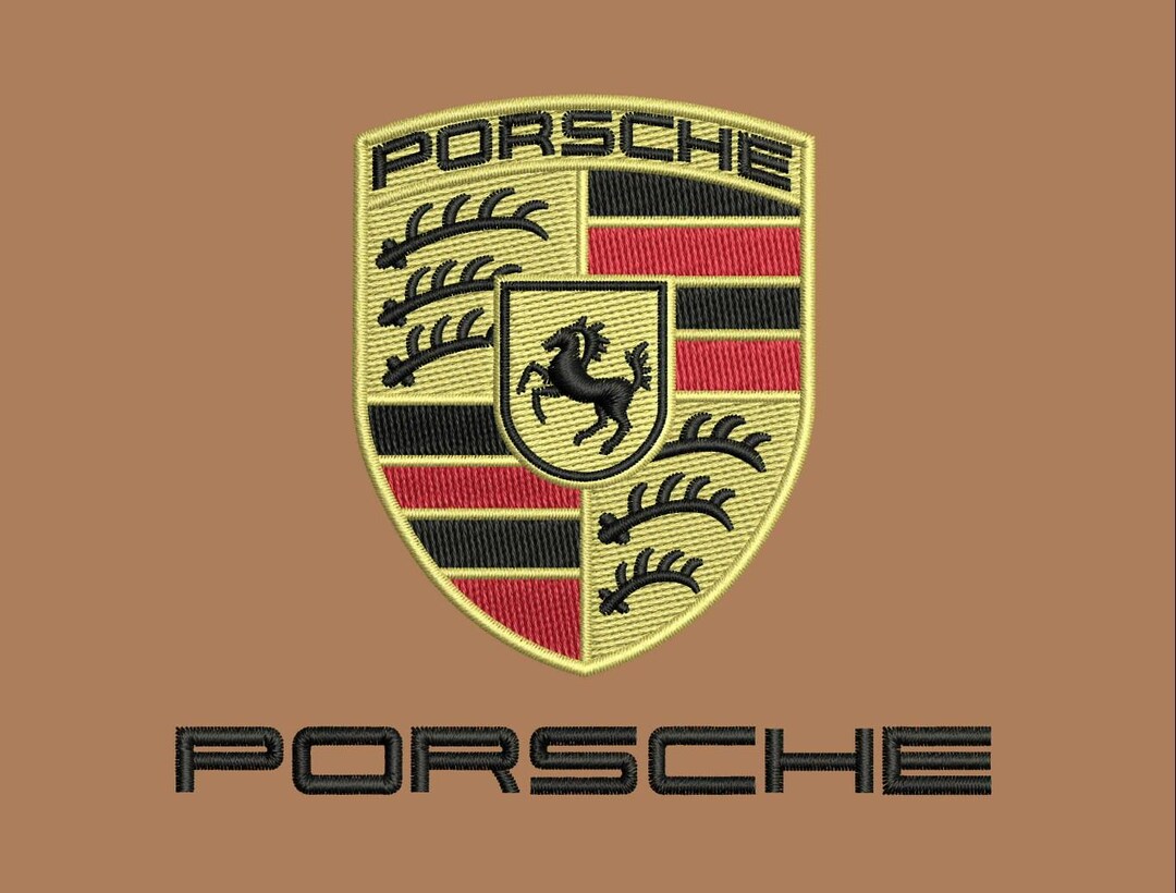Premium Digitized Embroidered Porsche Patch - Etsy
