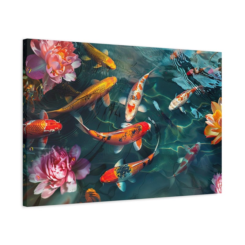 Coi Fish Wall Art - Etsy