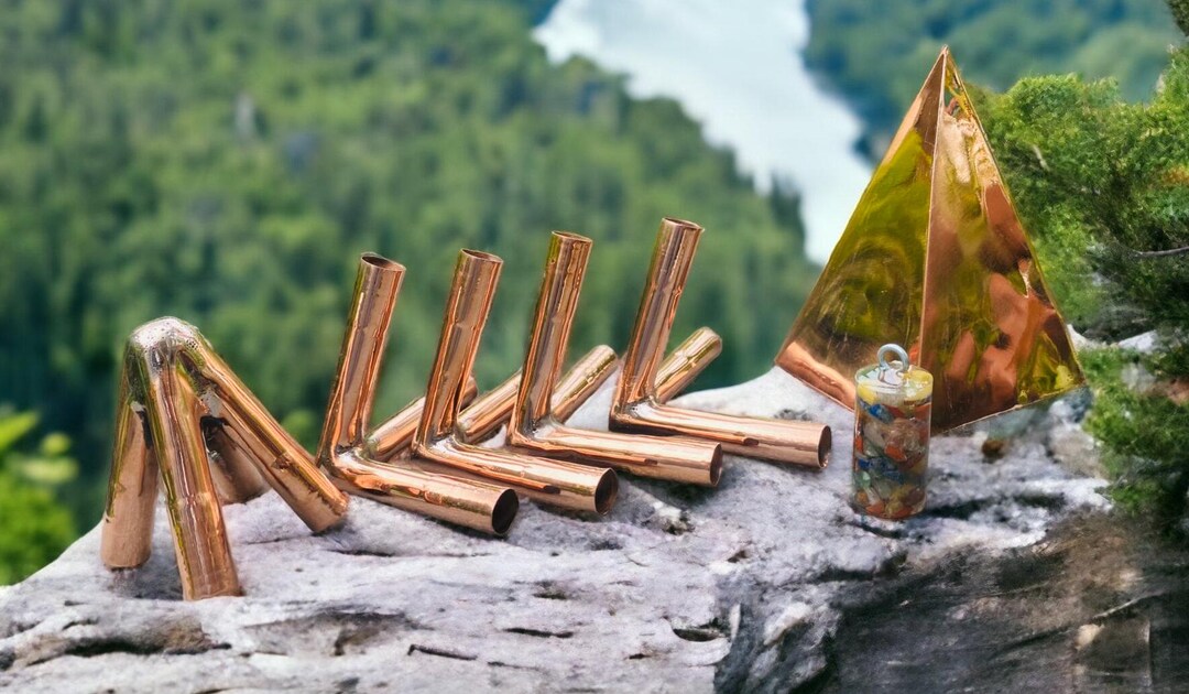 10 MM Copper Meditation Russian Pyramid Kit Without Copper Main Pipes ...