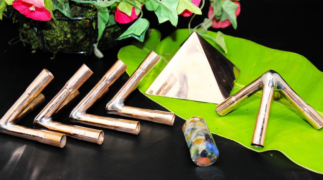 8 MM Copper Meditation Giza Pyramid Kit Without Copper Main Pipes With ...
