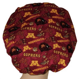 Scrub Cap University of Minnesota Gophers Fabric-scrubheads-college ...