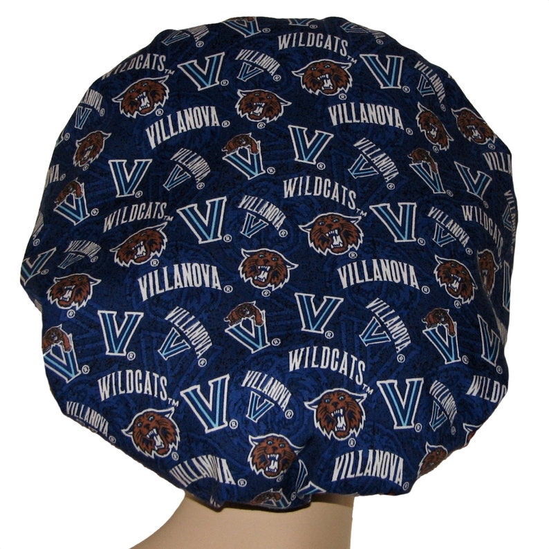 Scrub Hats Villanova Wildcats Fabric-scrubheads-villanova Scrub Hat ...
