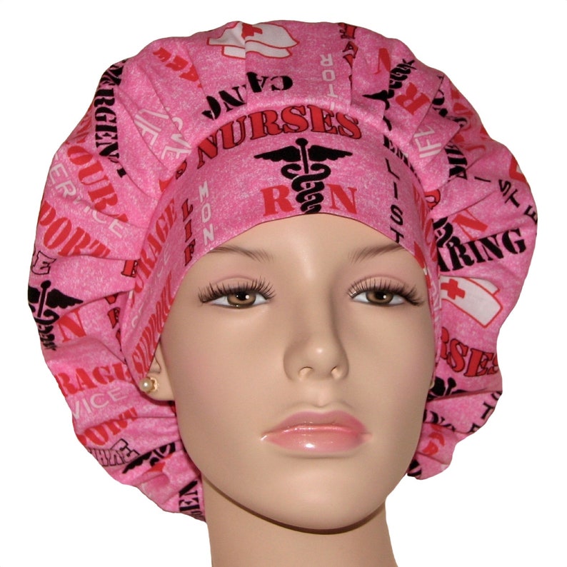 Scrub Caps Rn/nurse Save A Life-scrubheads-scrub Cap-bouffant - Etsy