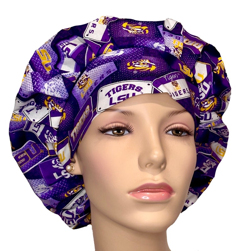 Lsu Football Scrub Cap - Etsy