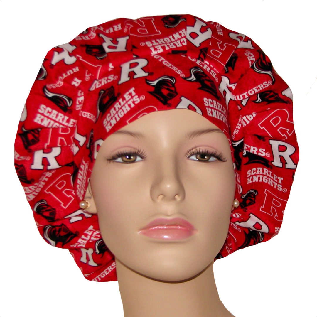 Scrub Caps Rutgers-scrubheads-scrub Caps-rutgers University Fabric ...