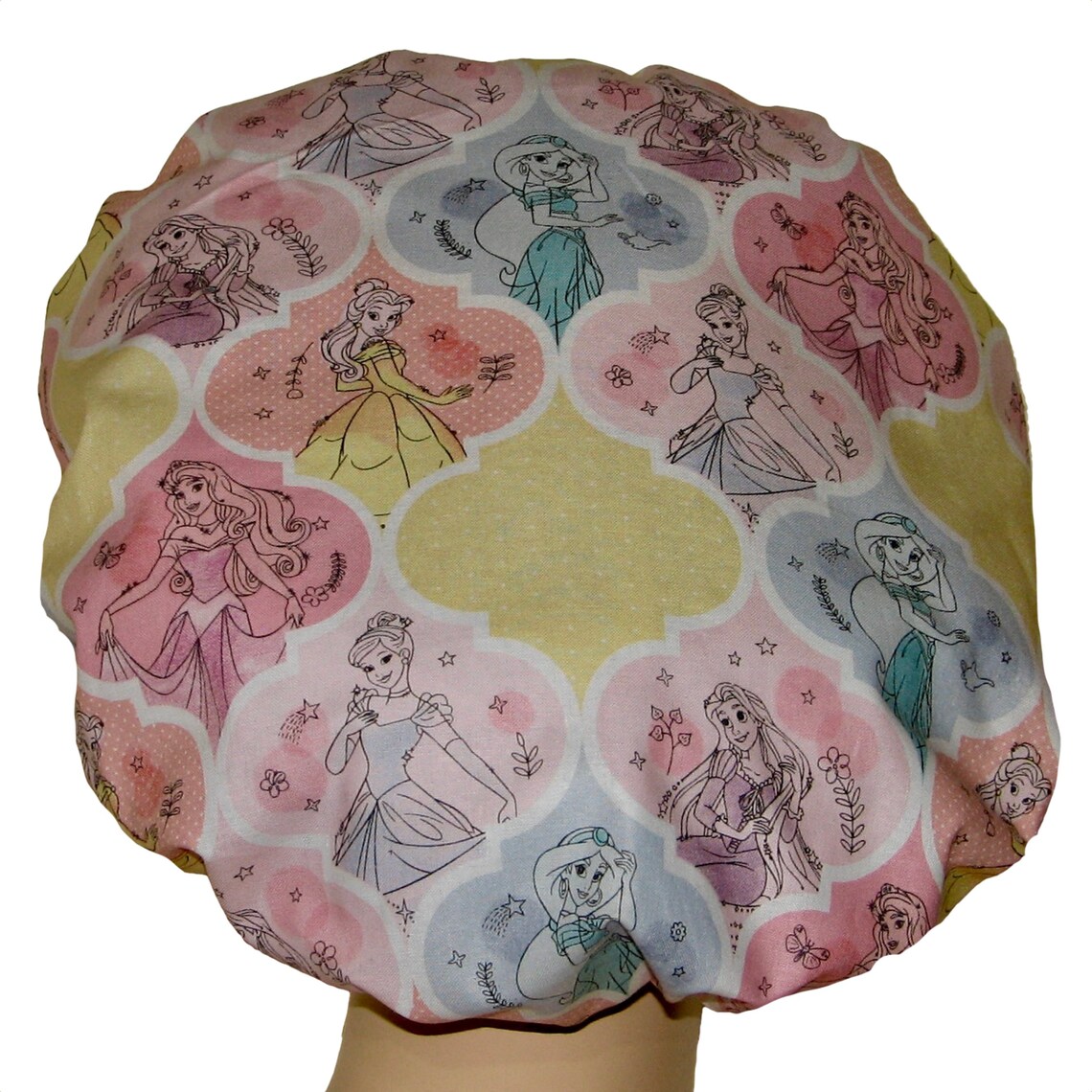 Scrub Hats Princess Patches Fabric-ScrubHeads-Princess-Scrub | Etsy