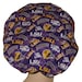 Scrub Caps Louisiana State University Tigers Tone on Tone Fabric ...