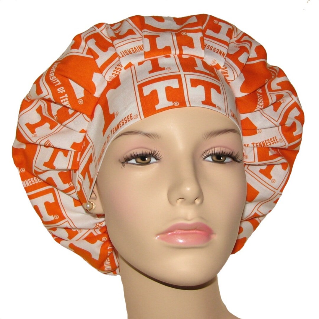 Scrub Caps University of Tennessee Vols Block Fabric-scrubheads ...