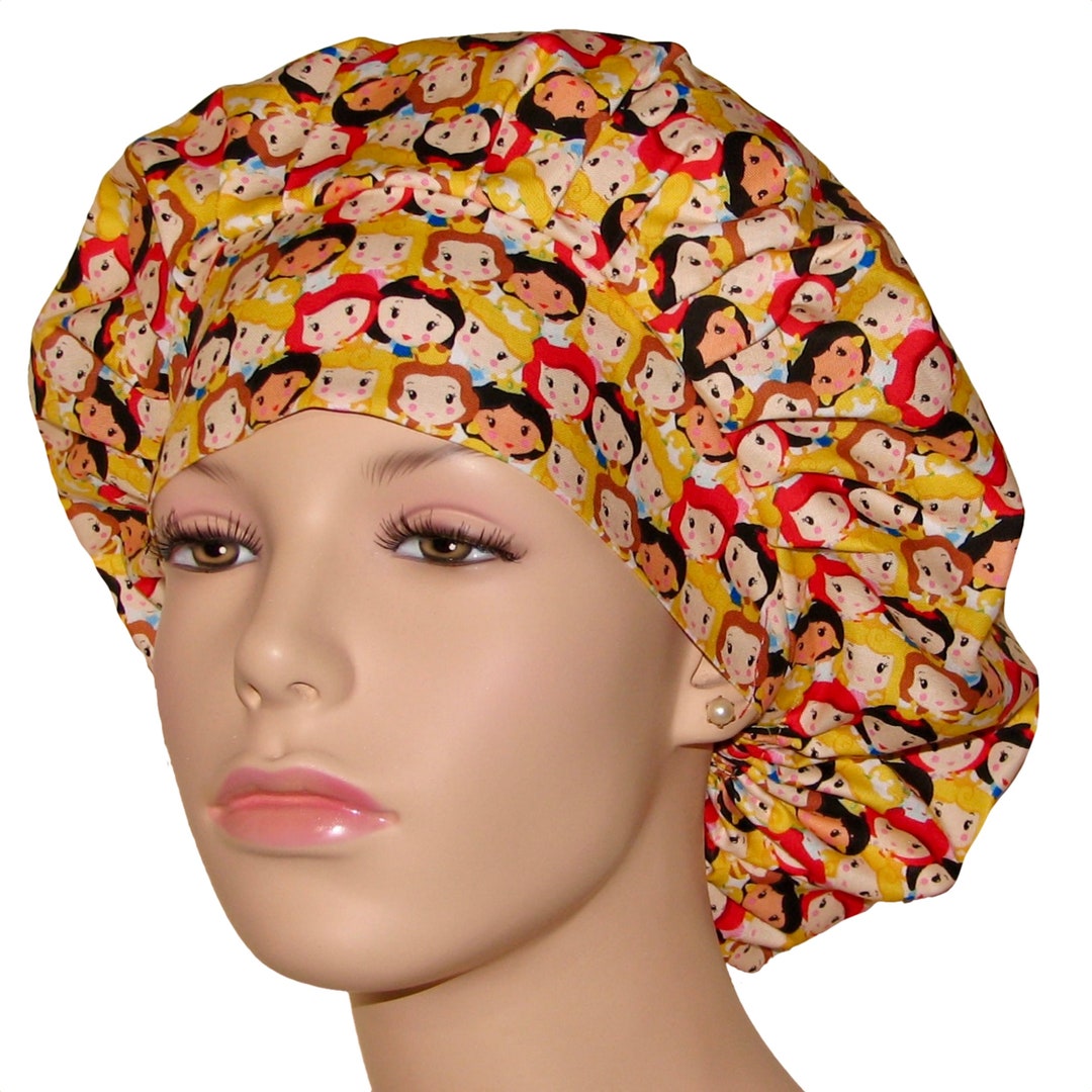 Scrub Caps Kawaii Princess Party Fabric-scrubheads-scrub - Etsy