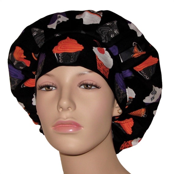 Scrub Caps Halloween Goth Cupcakes-ScrubHeads-Bouffant Scrub - Etsy.de